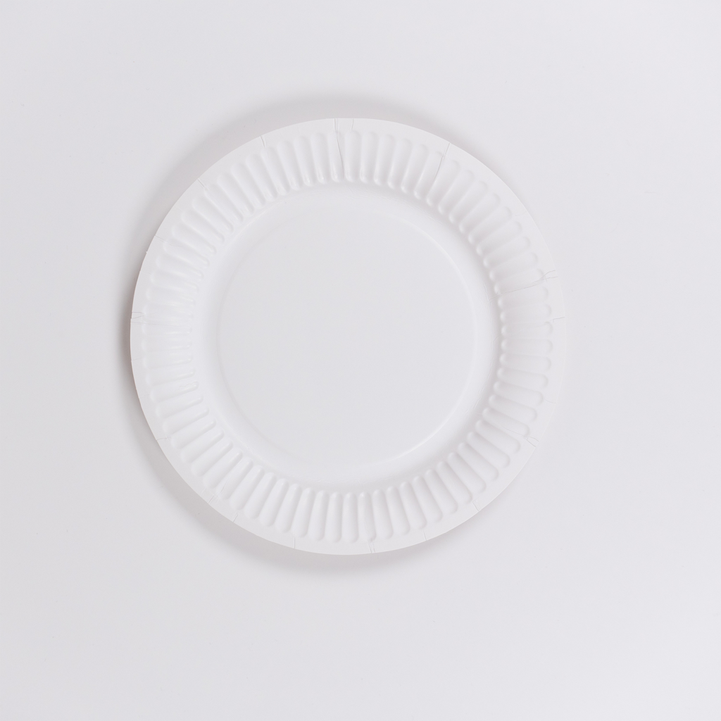 Plato de cartón Fiesta (22.5 cm) - Vida O